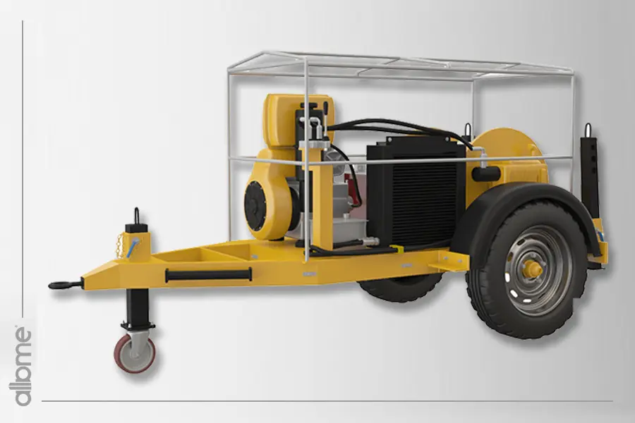 Cable Pulling Machines - Allame Makina